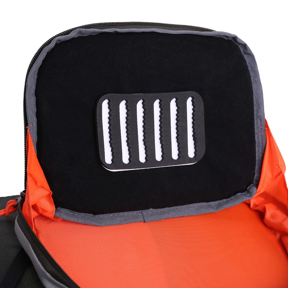 Raprance Fly Fishing Sling Pack Chest Bag Fishing Tackle Storage Shoulder Bag (Brown)
