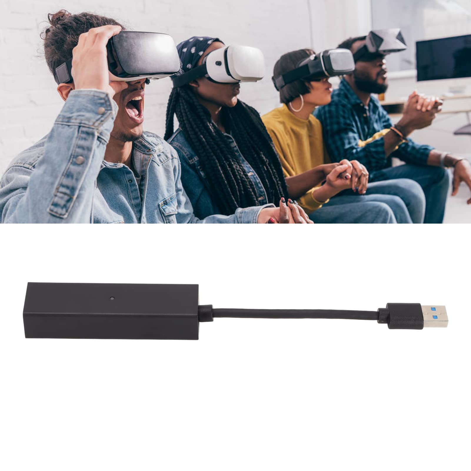 VR Converter Cable, PSVR VR Camera Adapter Cable for Game Console Host Camera