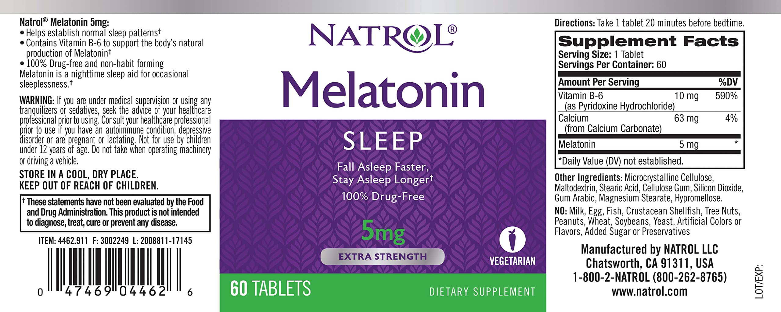 MELATONIN 5MG