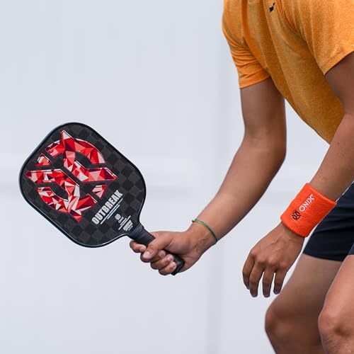 ONIX Pickleball Sweat Absorption Wristband β Orange
