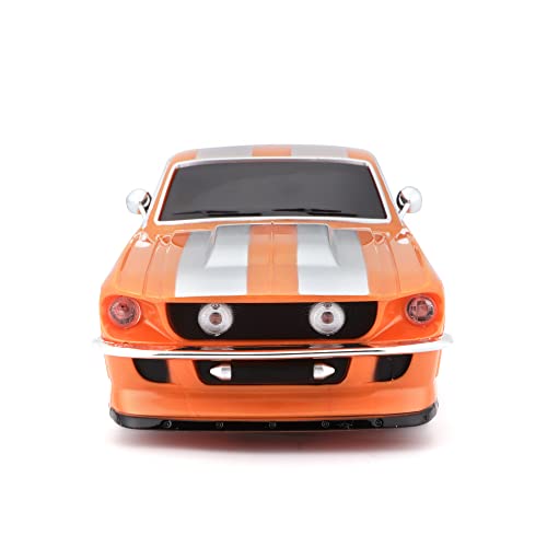 Maisto Tech R/C 1:24 Scale 2.4 GHz 1967 Ford Mustang GT, Metallic Orange