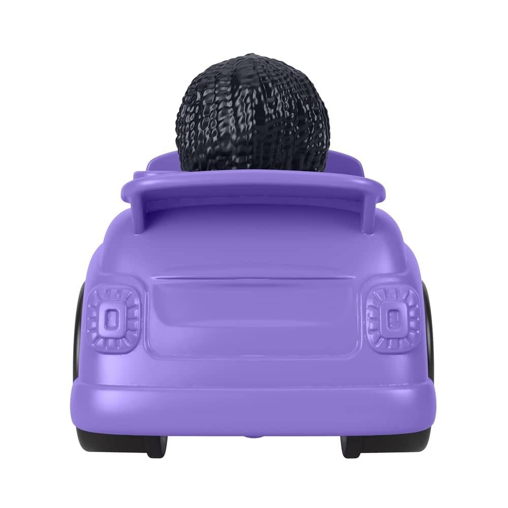 Little People Collectible Wheelies Car - HGP73 ~ Purple Convertible Love Bug Car ~ AA Girl Driving