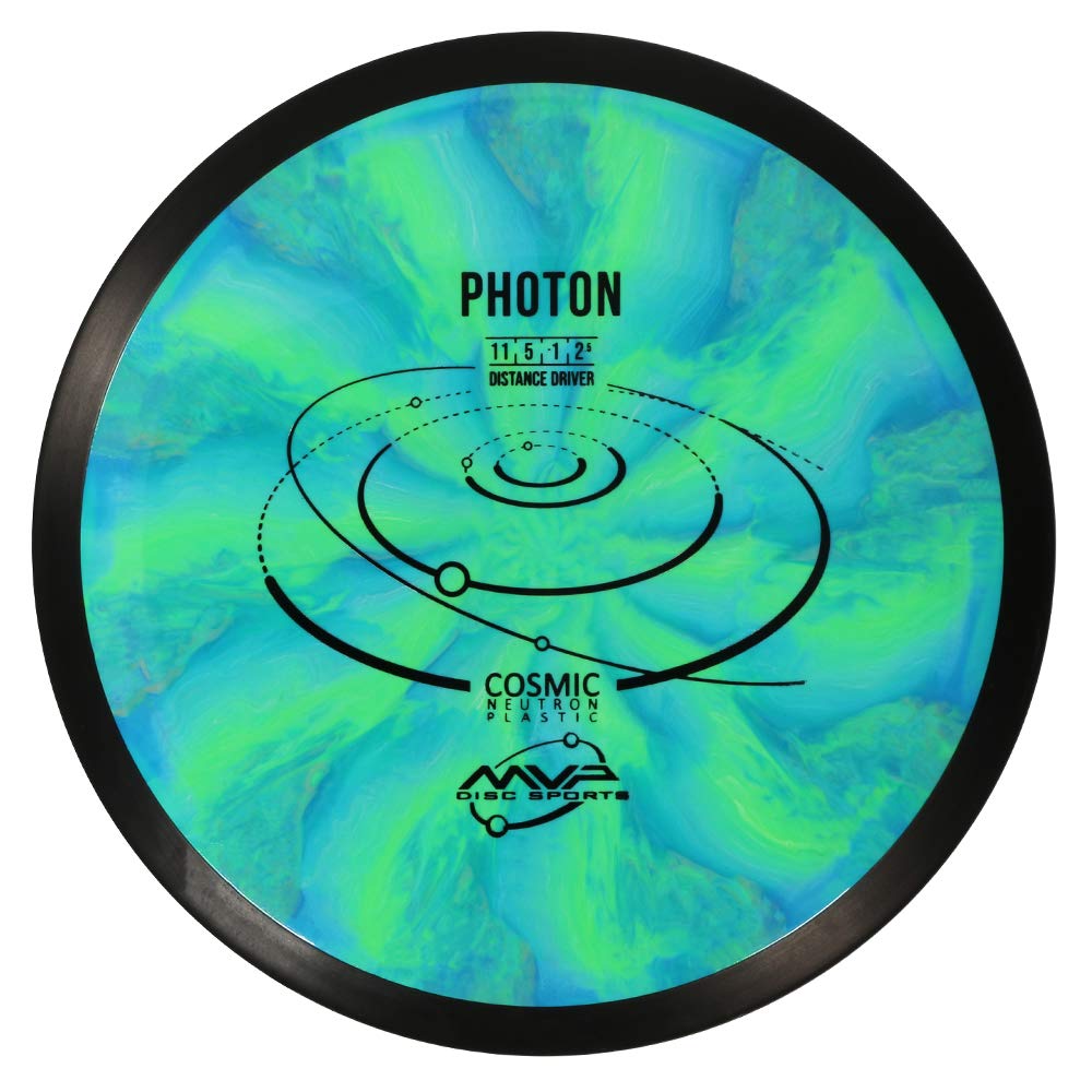 MVP Disc Sports Cosmic Neutron Photon Disc Golf Distance Driver (165-170g / Colors May Vary)