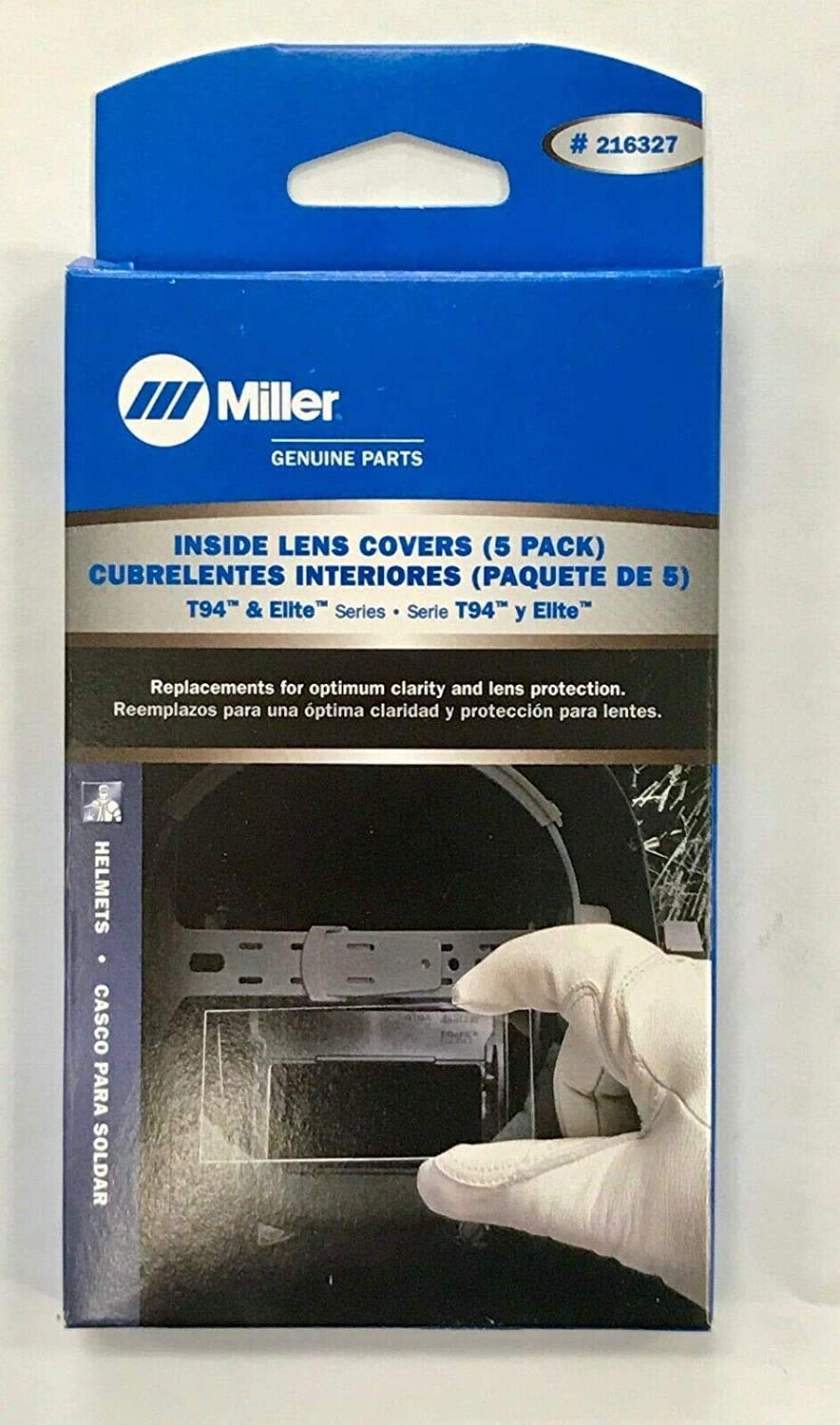 Miller Elite or Digital Elite Cover Lens Pkg (216326, 216327)