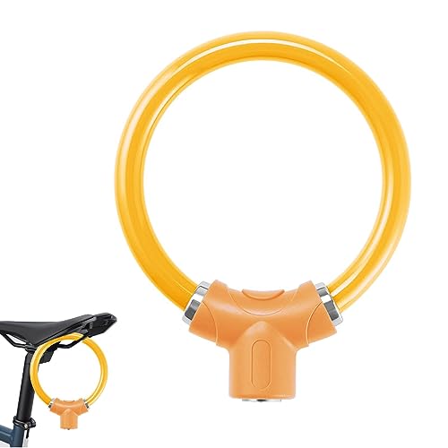 Lock Cable, Heavy Duty Bicycle U Lock, Combination Bicycle Lock, Alloy Cable Lock Anti Theft Bicycle Locks Dustproof Portable, Anti Rust Waterproof Lock, Lock with Mounting Bracket