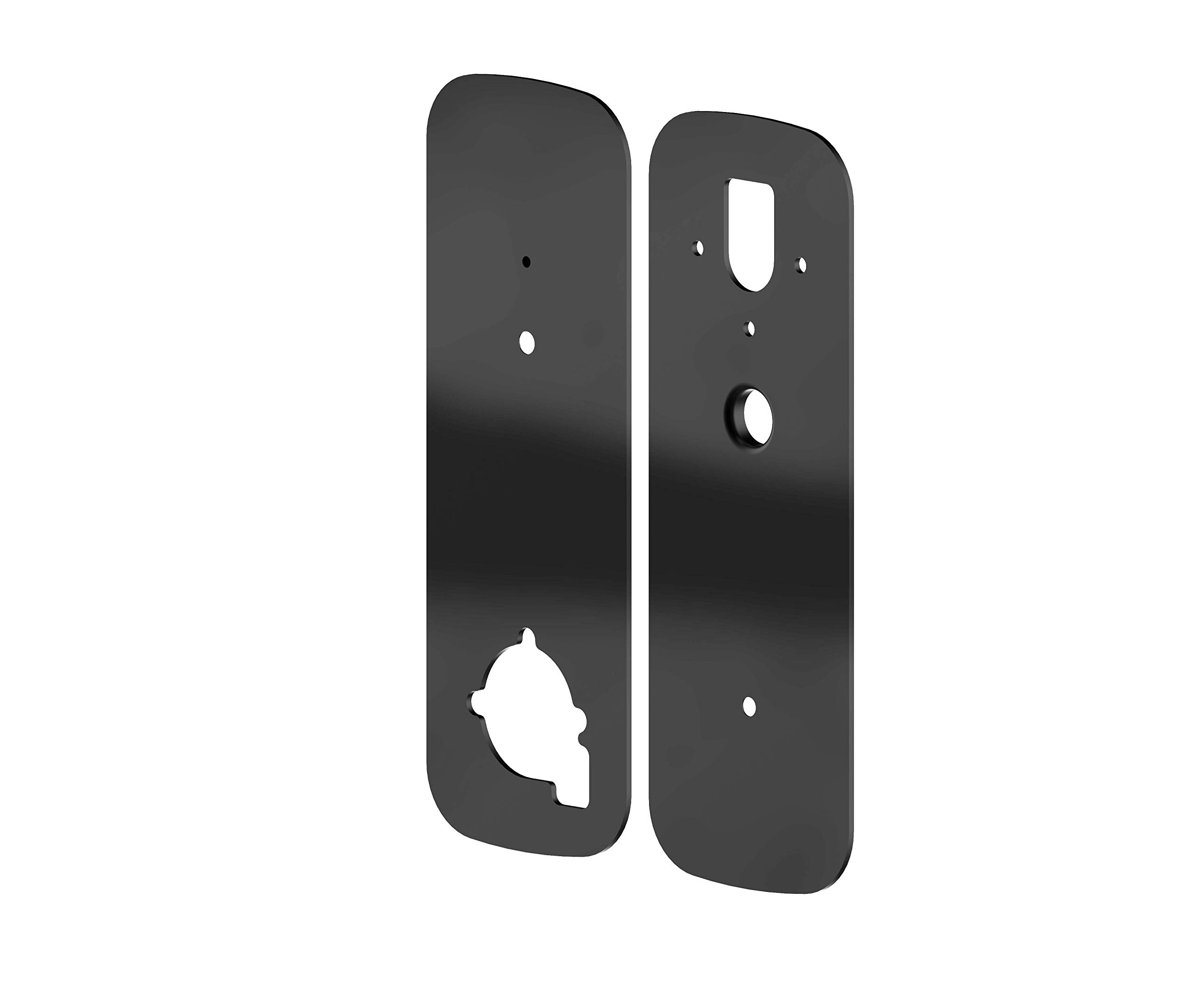 Lockly Secure Pro, Wi-Fi Smart Lock, Keyless Entry Door Lock, PIN GenieĀ® Keypad, 3D Biometric Fingerprint Sensor - Latch Edition & PGA006MB Deadbolt Cover Plate Accessory for Bluetooth Smart Locks