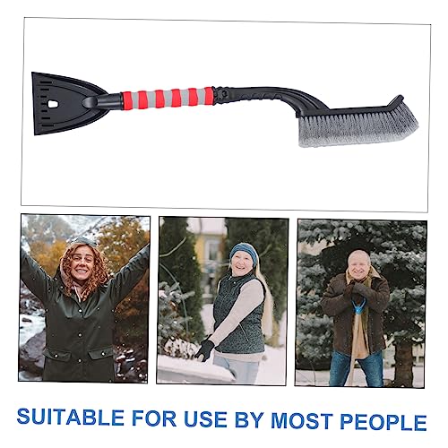 Yardwe 2 pcs Snow Shovel Accessories for Men Snow Brush for Trucks Windshield ice car ice Scraper and Brush car Tools car Snow Remover Outdoor Broom Ice Removal Shovel Forklift Winter abs