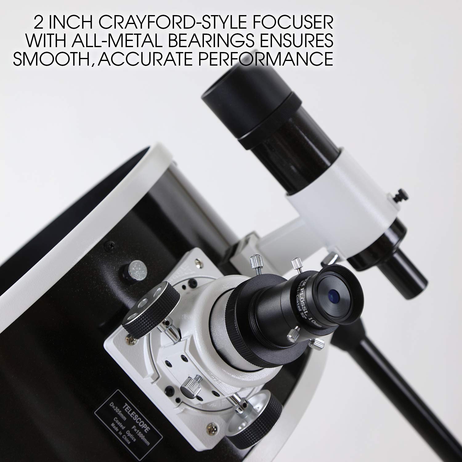 Sky Watcher Sky-Watcher Flextube 300 SynScan Dobsonian 12-inch Collapsible Computerized GoTo Large Aperture Telescope (S11820)