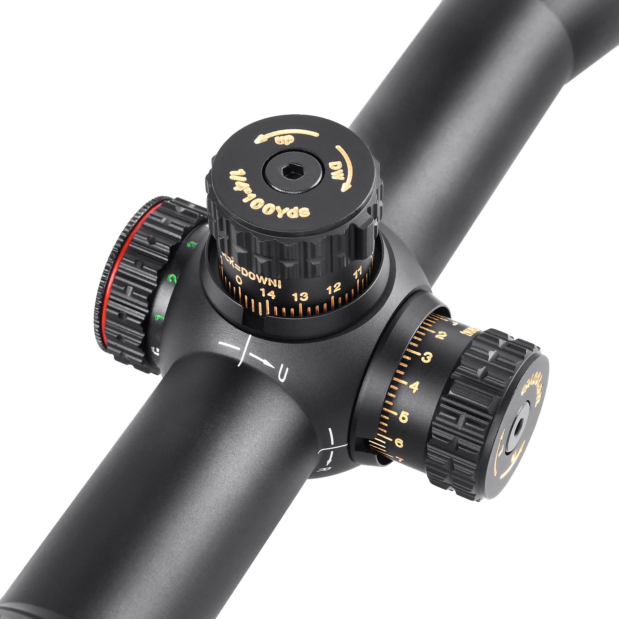 ND4.5-18x56AOGL 30mm Tube Parallax Adjustment with Red/Green/Blue Illuminated Glass Etched Reticle
