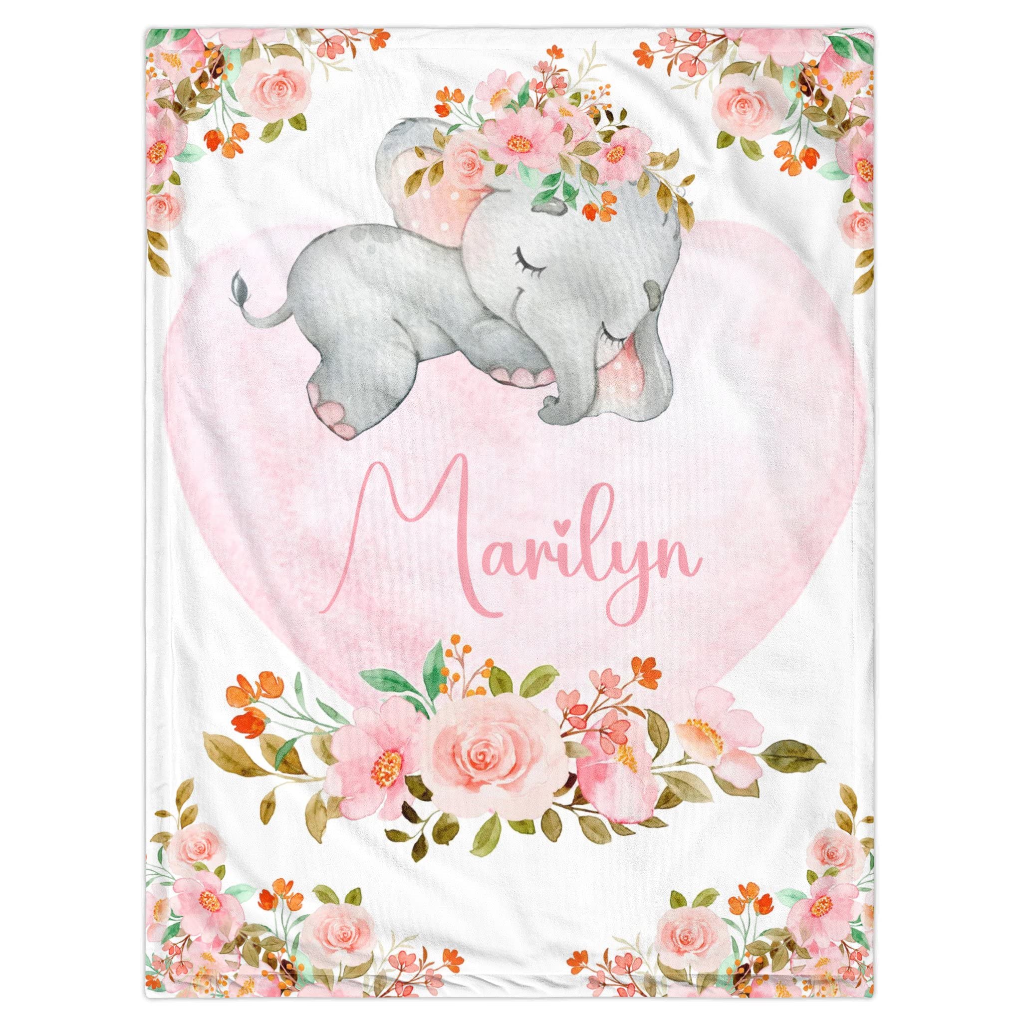 Personalized Baby Blanket for Girls Boys, Custom Baby Blanket with Name, Super Soft Personalized Gifts Blanket for Kids, Personalized Name Blanket for Birthday, Party, Valentine's Day