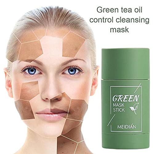 Weybohu 2Pcs Oneews Green Tea Mask Stick, Atheniz Blackhead Remover, Lumina Lure Poreless Green Tea Mask Stick Blackhead Remover, Poreless Deep Cleanse Mask Stick