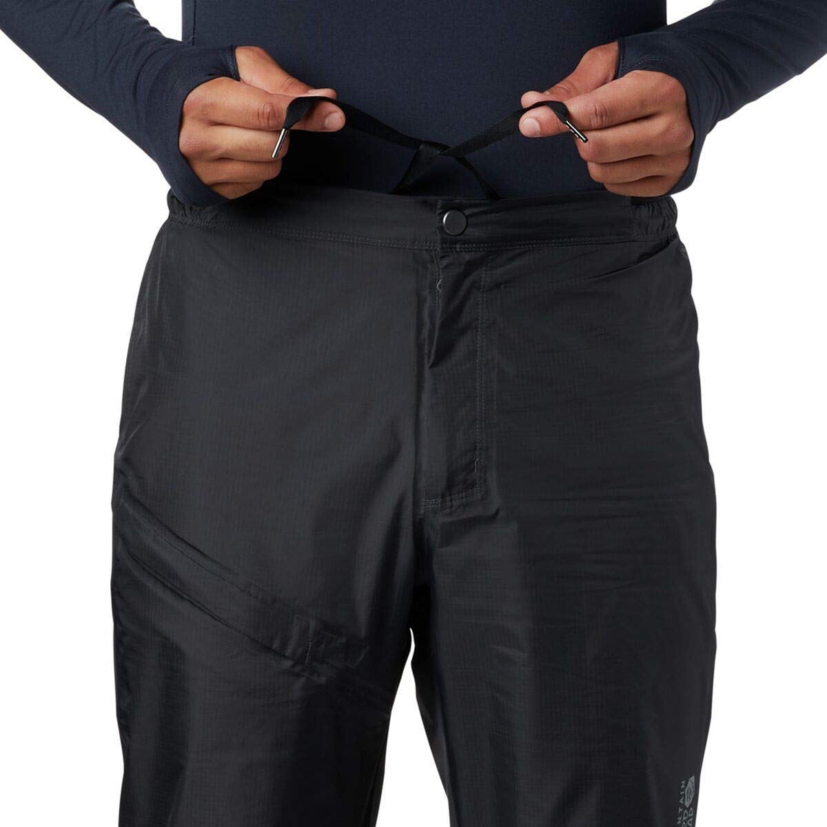 Mountain Hardwear Men's Acadia Pant, Dark Storm, Large x Long