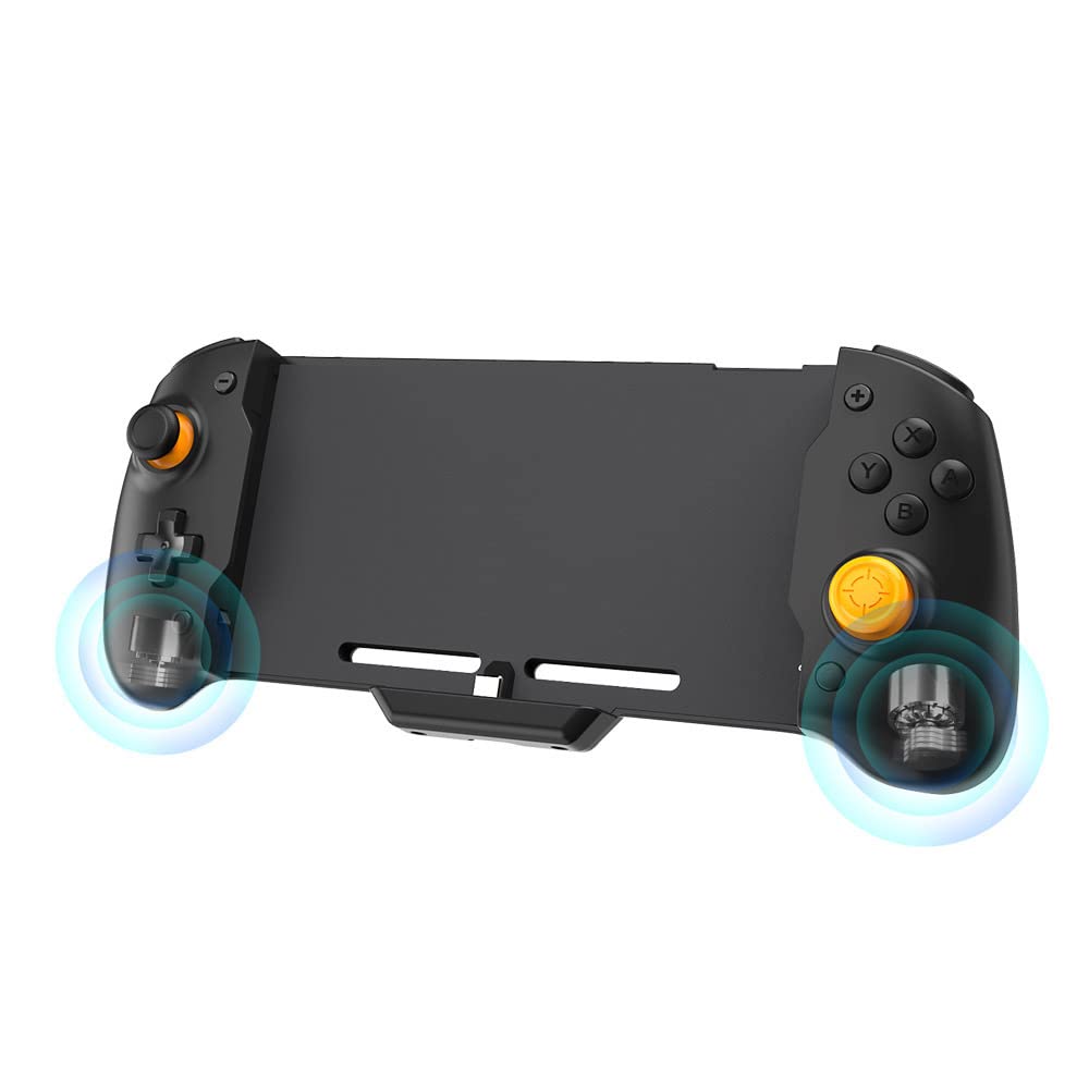 Wireless Controller for Nintendo Switch Joypad Controller Replacement for Nintendo Switch Grip with 6-Axis Gyro, Dual Motor Vibration, Compatible with All Games of Switch,Switch Controller for Handheld Mode(Not for Switch OLED)