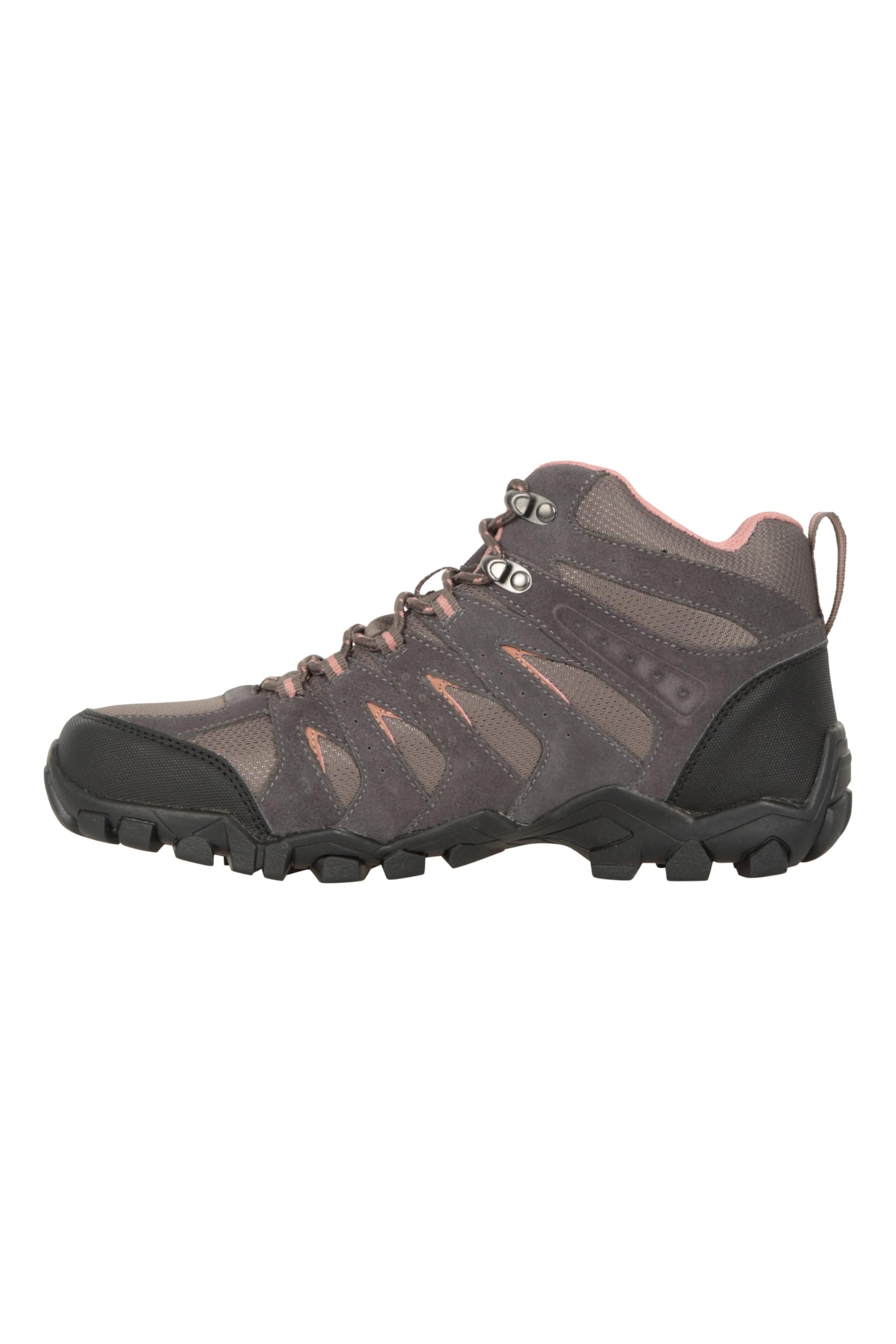 Mountain Warehouse Belfour Waterproof Womens Outdoor Boots Grey Womens Shoe Size 8 US
