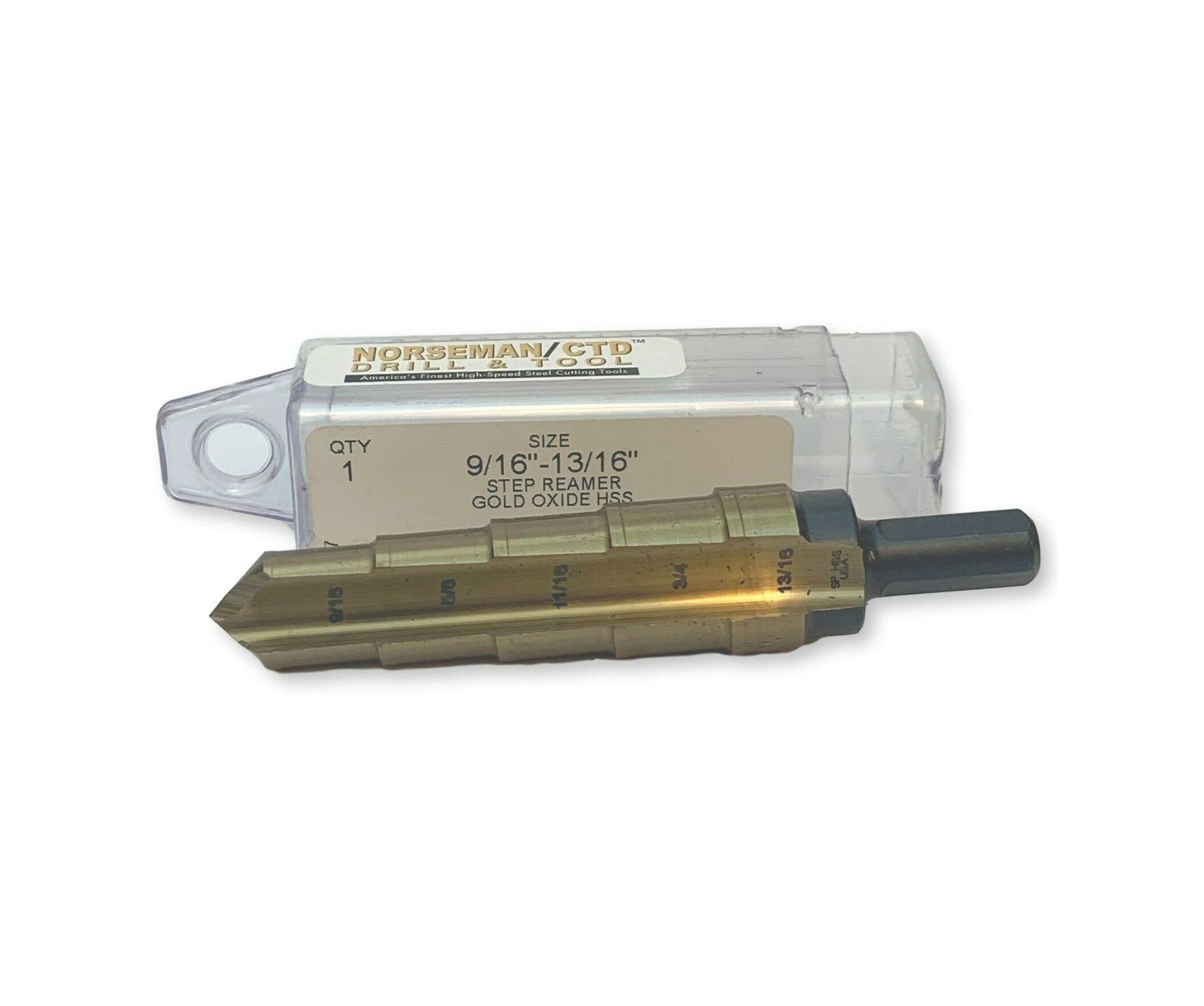 Viking/Step Drill Bit Reamer 9/16"-13/16" #83720 UA_#HC-MK90-17631197