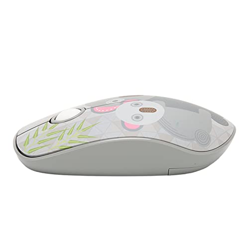 Wireless Mouse, 2.4GHz Wireless Game Mute Mouse, Portable Computer Mice, 3 Smart Sleep Modes, Cute Cartoon Koala Pattern, 1500DPI, for Office Home