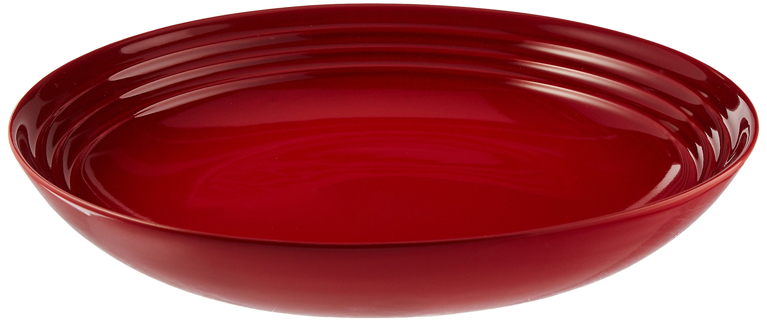 Le Creuset Stoneware Pasta Bowl, 9.75", Cerise