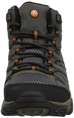 Merrell Men's Moab 2 MID GTX High Rise Hiking Boots, Black/Black, 11