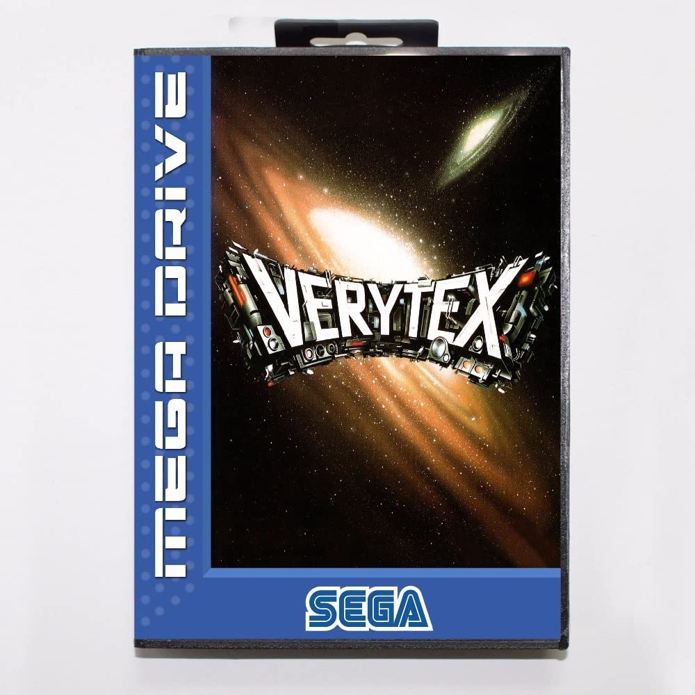 Verytex Game Cartridge 16 Bit MD Game Card With Retail Box For Sega Mega Drive For Genesis (Black)
