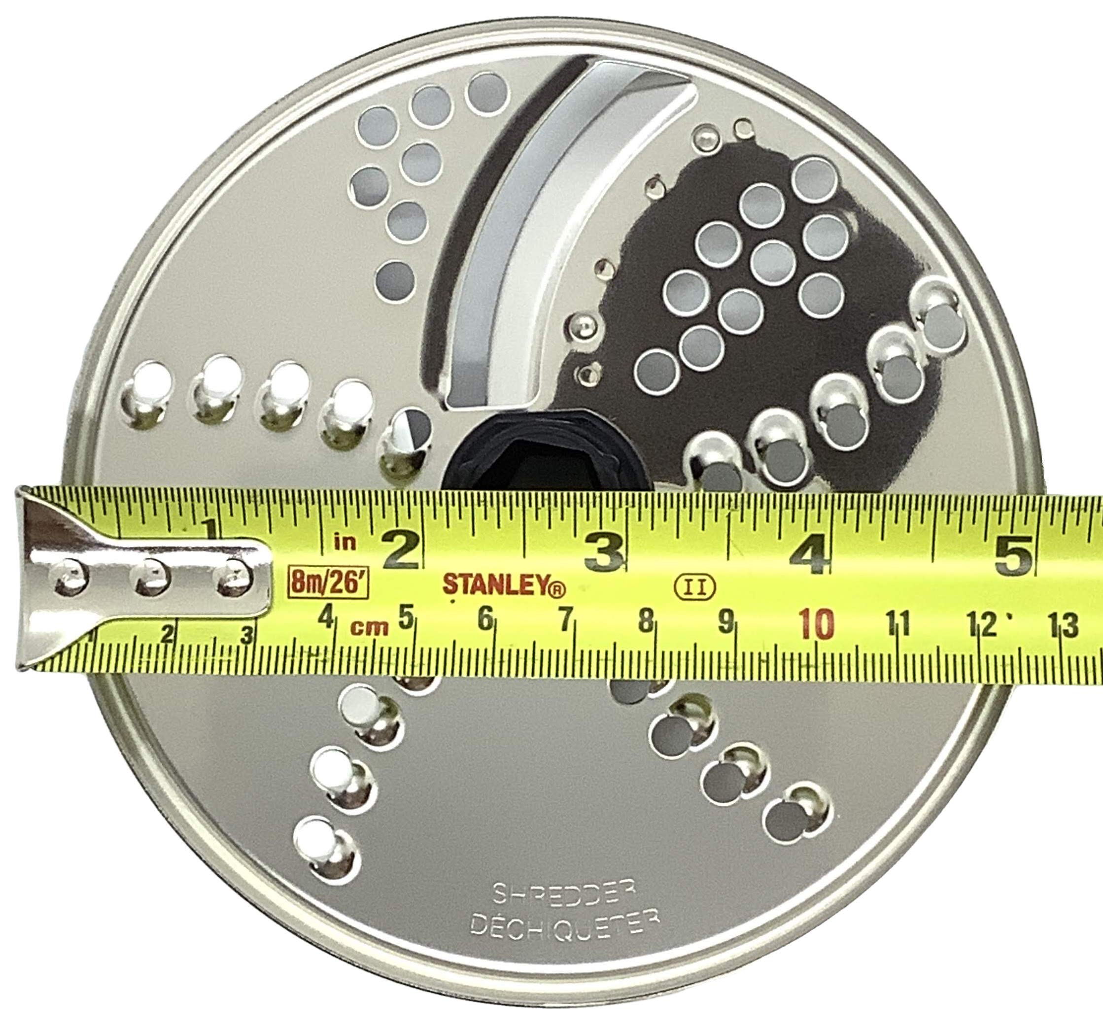 Ninja Chute Feed Lid Slicer Shredder Grater Discs for 40oz Bowl BL491 BL492 BL493 BL494 CT670V CT671AV CT672A CT672V Blender - MUST READ Details -