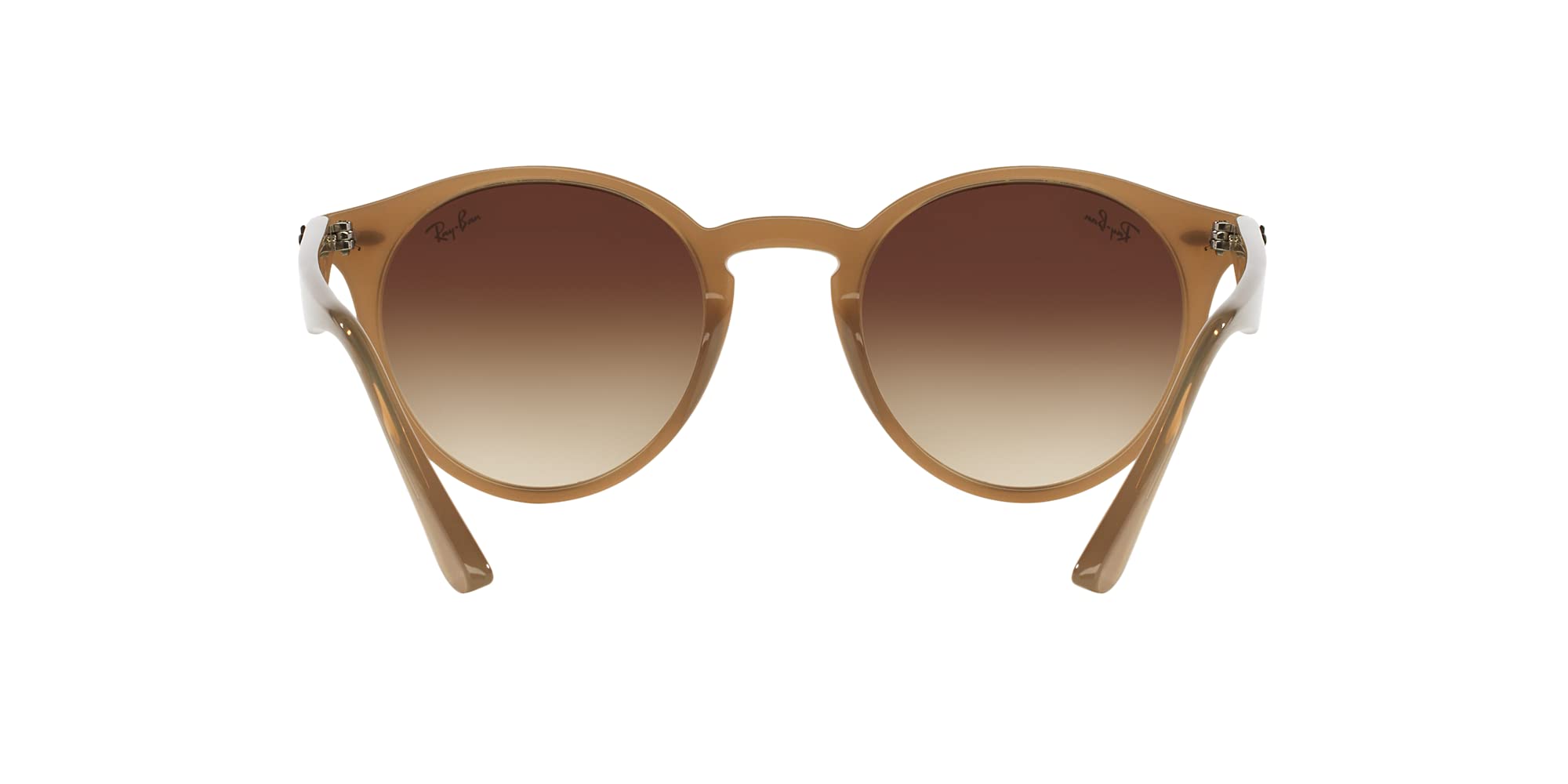 Ray-Ban RB2180 Sunglasses + Vision Group Accessories Bundle (Light Havana/Dark Brown (710/73), 49, Millimeters)