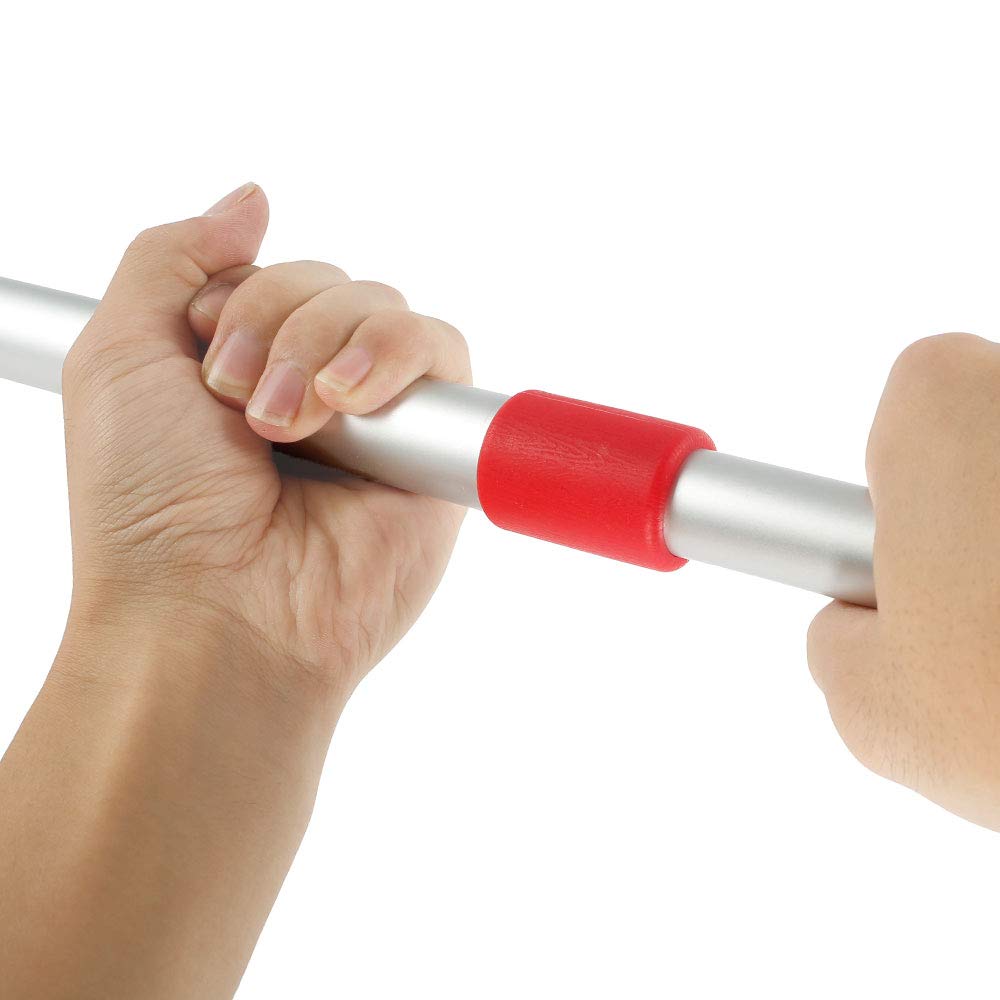 N/U 1Pcs Telescopic Paddle, Portable Collapsible Adjustable Aluminum Alloy Oar Floating Compact Emergency Telescopic Paddle (Red)