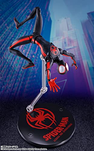 TAMASHII NATIONS - Spider-Man: Across The Spider-Verse - Spider-Man (Miles Morales) (Spider-Man: Across The Spider-Verse), Bandai Spirits S.H.Figuarts Action Figure