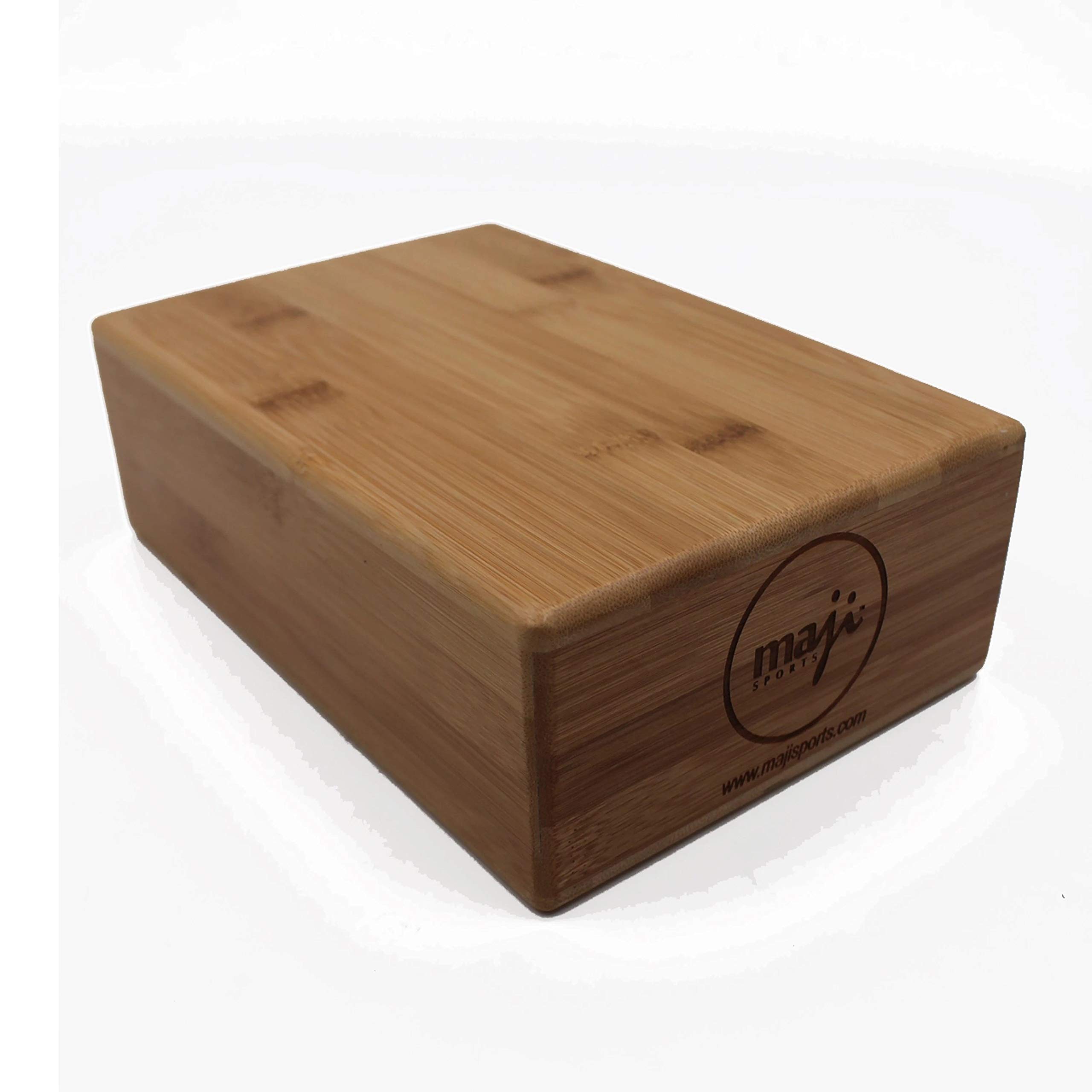 Maji Sports Bamboo Yoga/Pilates Block