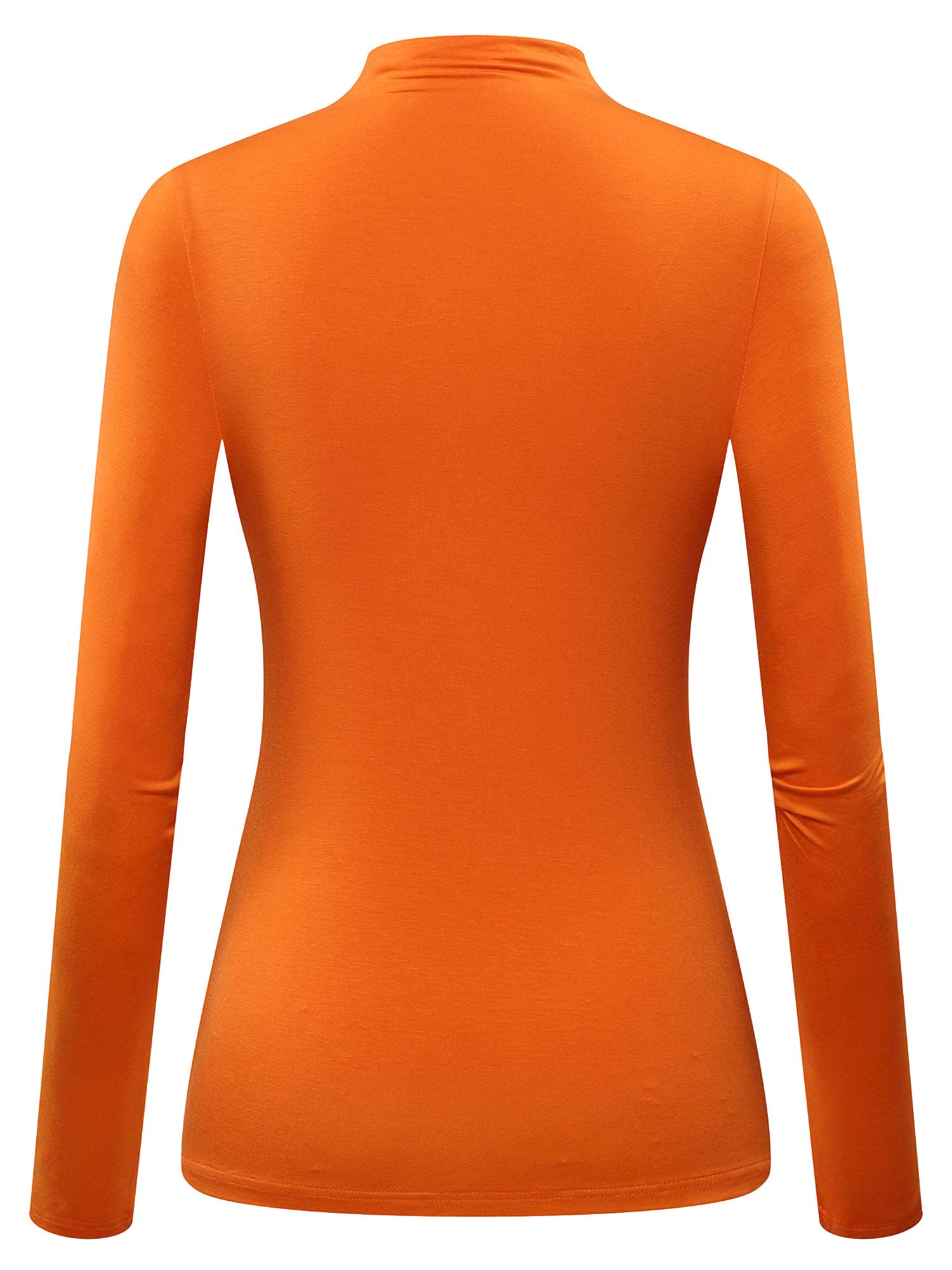 MSBASIC Layering Tops for Women Tops Beige Long Sleeve Shirt Women Nude S