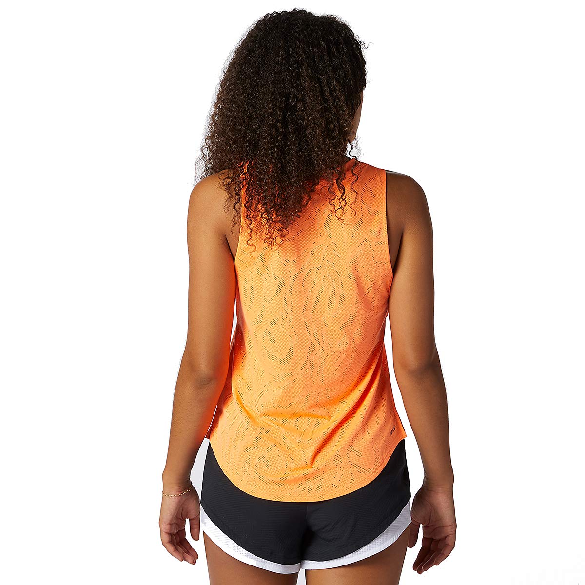 New Balance Women's Q Speed Fuel Jacquard Tank Top, Virtual Sky , Small