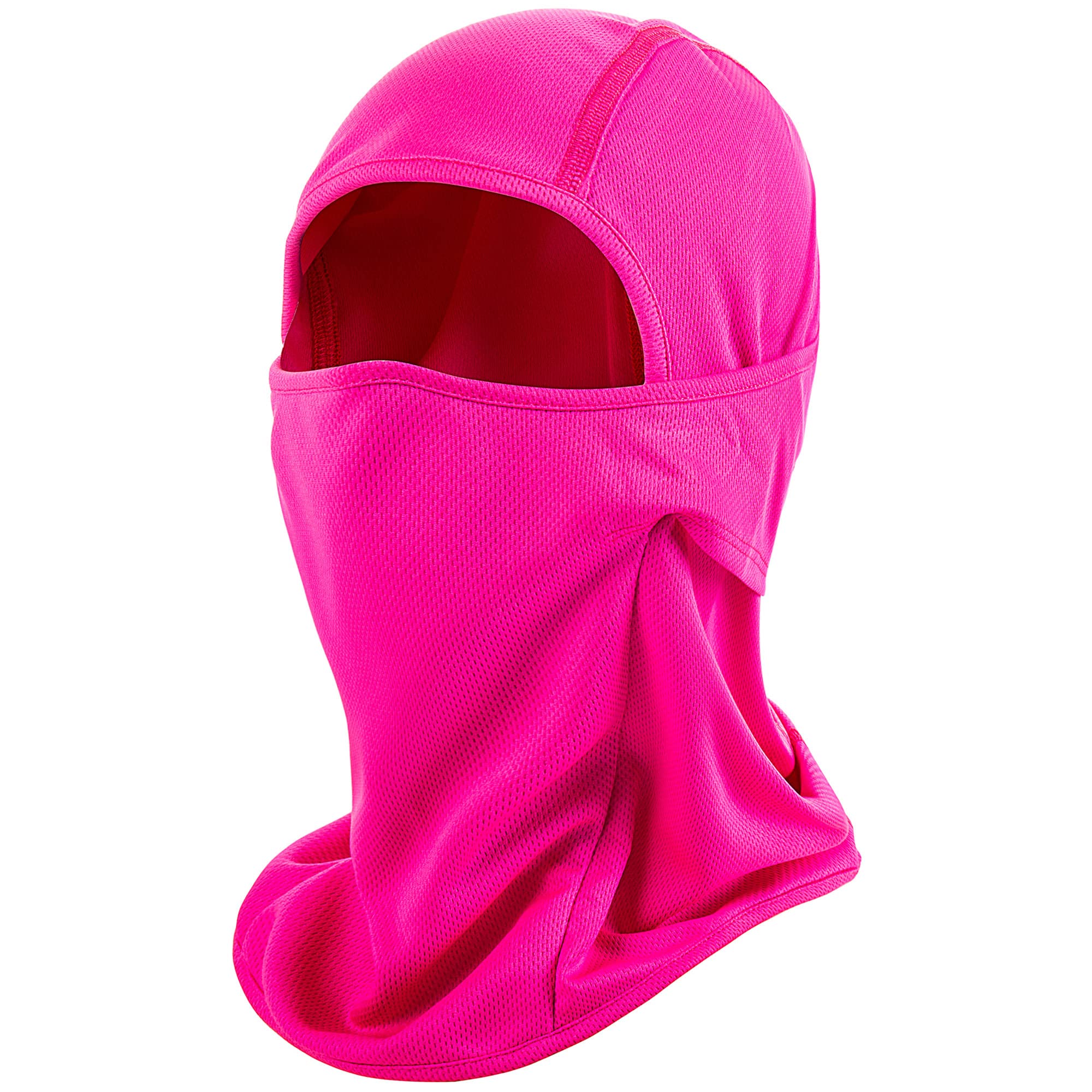 REDESS Men Women Balaclava Summer Uv Protection, Sun Cooling Lightweight Neck Gaiter, Motorcycle, Cycling, Running, Climing Rose