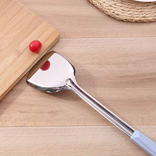 LMMDP 4pc Cooking Tool Stainless Steel Kitchen Utensils Full Set of Cookers Stir-fry Shovels Spoons