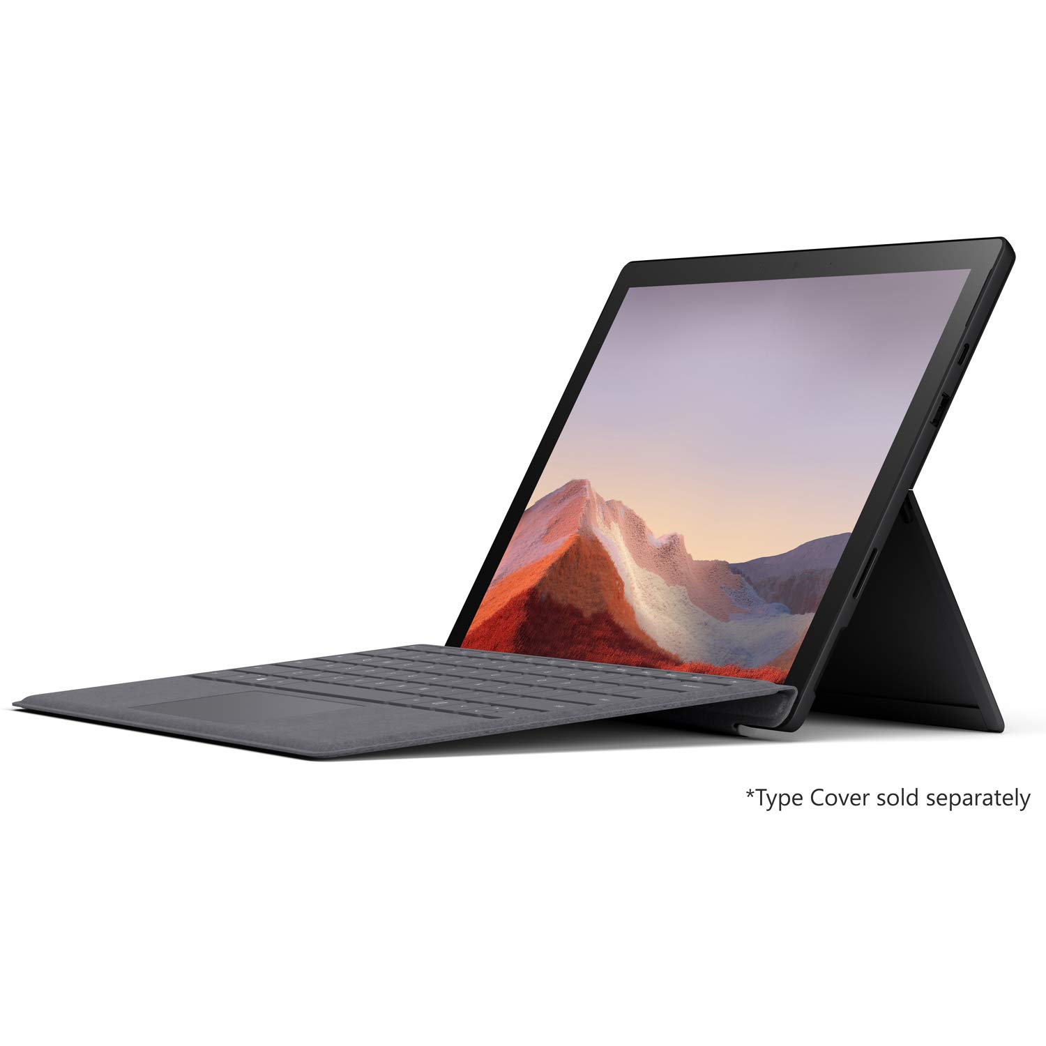 Microsoft VAT-00016 Surface Pro 7 12.3" Touch Intel i7-1065G7 16GB/512GB, Black Bundle with Elite Suite Software (Office Suite Pro, Photo Editor, PDF Editor, PCmover Pro) + 1 YR CPS Protection Pack