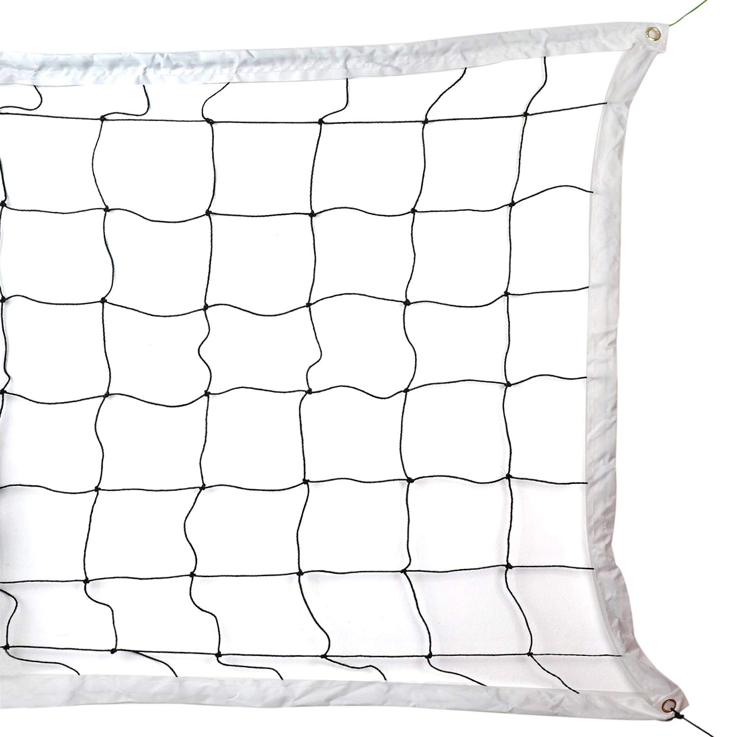PlasMaller Volleyball Net (32 x 3 FT) Professional Sports Competition Replacement Nets for Backyard Schoolyard Garden Beach Swimming Pool (Net Only)