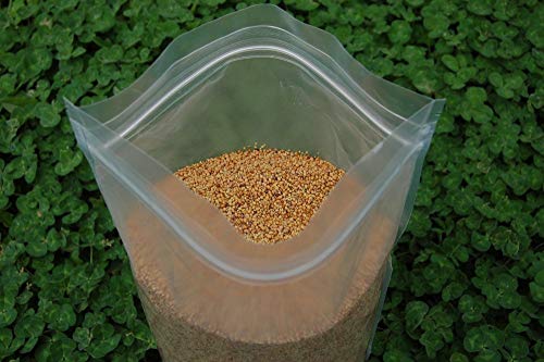 Tri-Clover by Eretz - Three Part Blend of Clovers Providing Beauty, Cover, and Natural Attractant. No Coatings or Fillers, Premium Seeds (1lb)