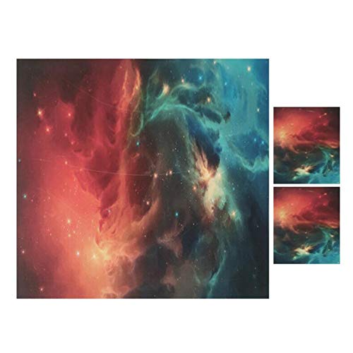 schicj133mm Multicolor Starry Sky Design Protection Decals for Oculus Quest 2 The Stars Sky