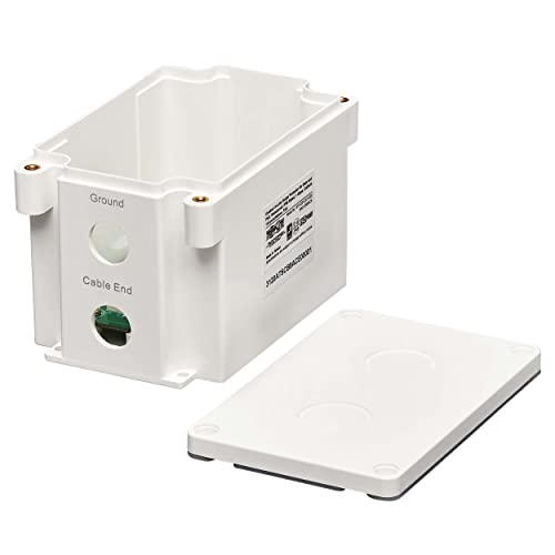 Tripp Lite Outdoor in-Line Power Over Ethernet PoE Surge Protector, Cat5e Cat6 & Cat6a, Up to 1 Gigabit per Second, 110 Punch Down, IP68 Dust & Water Resistant, 2-Year Warranty (B110-SP-CAT-OD2)