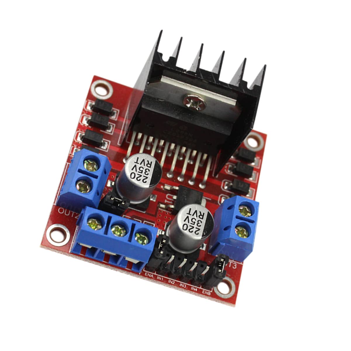 VILLCASE h Bridge Power Bridge 205 Microstepping Electromagnet Kit Dual h Bridge Controller Board Sfp Module Stepper Driver Moter Driver Board M Drive Module Car Dc Motor