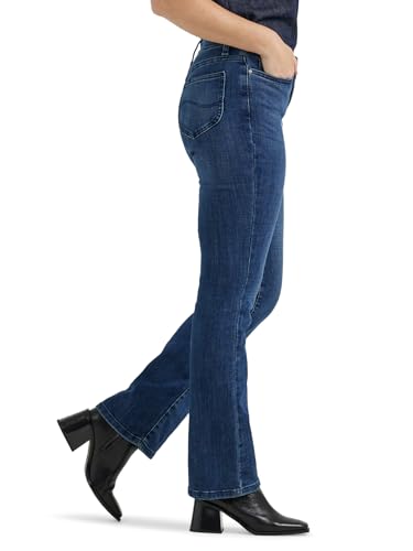 Lee Women's Ultra Lux Comfort with Flex Motion Bootcut Jean Open Seas 12 Medium