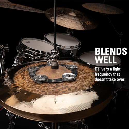Meinl Cymbals Dry Ching Ring Tambourine Jingle Effect β NOT Made in China β for Hihats, Crashes, Rides and Stacks (DCRING)