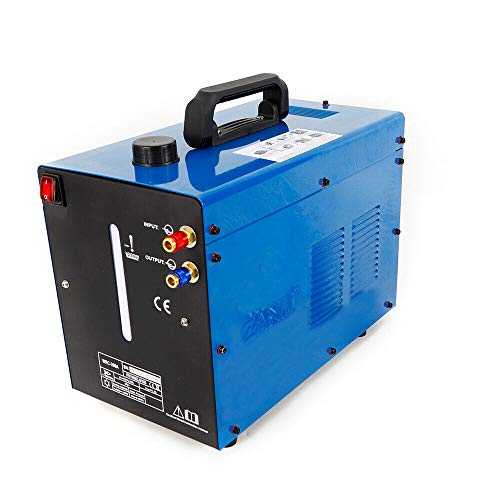 Water Cooler TBVECHI WRC-300A Miller Cooler TIG Welder Welder Torch Water Cooling Machine 10L Capacity Tank Wearability Single Phase 370W Pump for Welding Devices