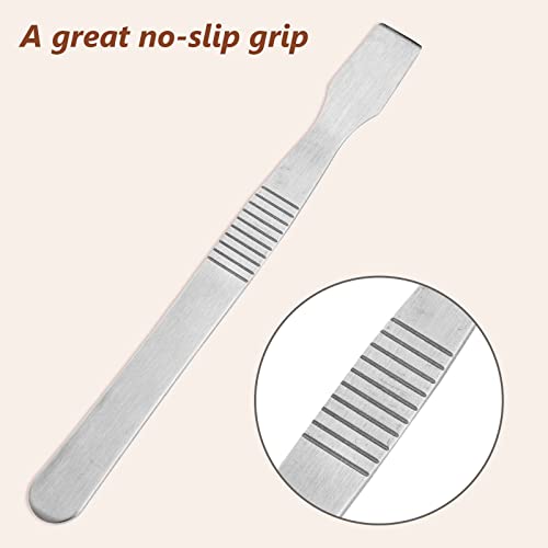 UTENEW 5pcs Professional Opening Pry Repair Tools Flathead Metal Pry Bars Crowbar