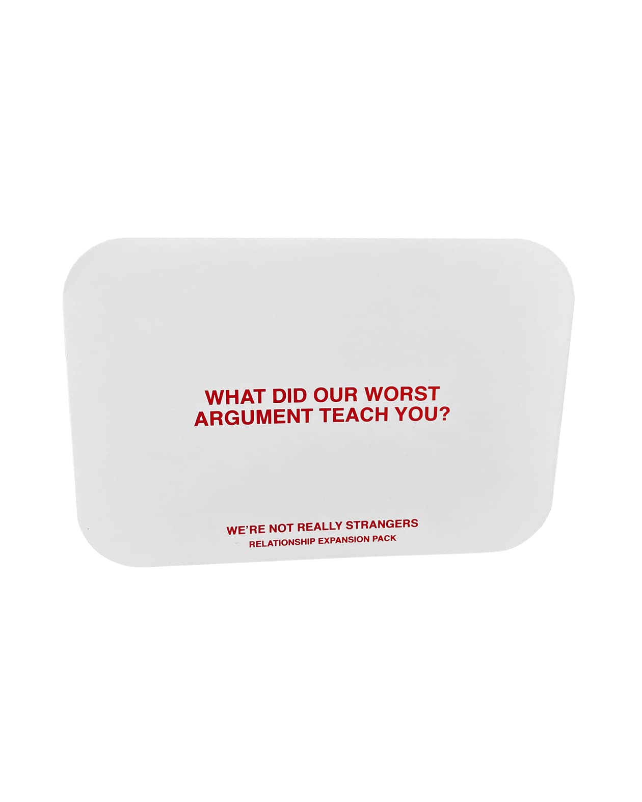 WE'RE NOT REALLY STRANGERS Couples Edition by We’re Not Really Strangers & Relationship Expansion Pack by We’re Not Really Strangers - A Conversational Adult Card Game