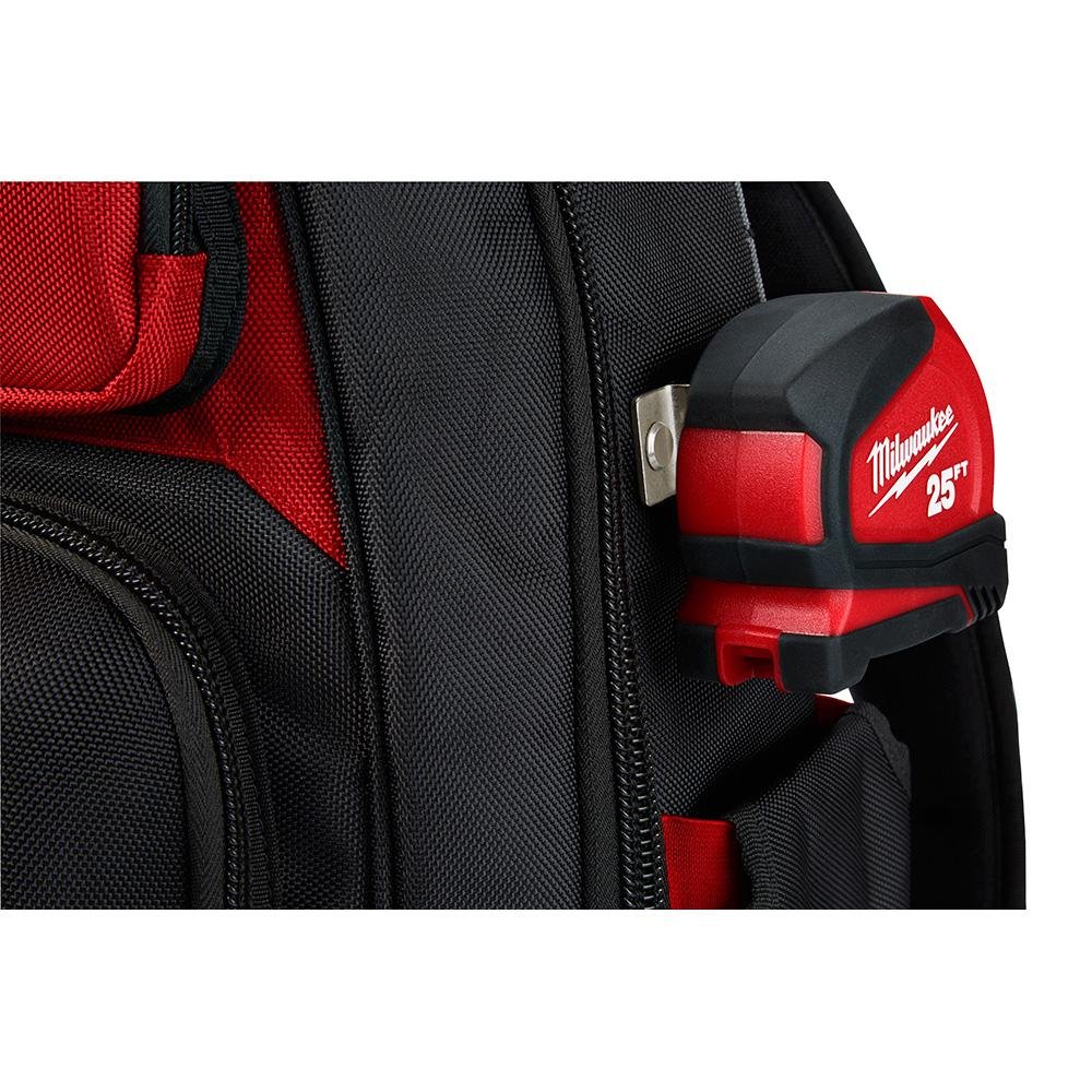 Milwaukee Ultimate Jobsite Backpack,Constructed of 1680D Ballistic Materials,with 48 Total Pockets, 5X More Durable and 2X More Padding, unsurpassed Comfort and Jobsite Performance!