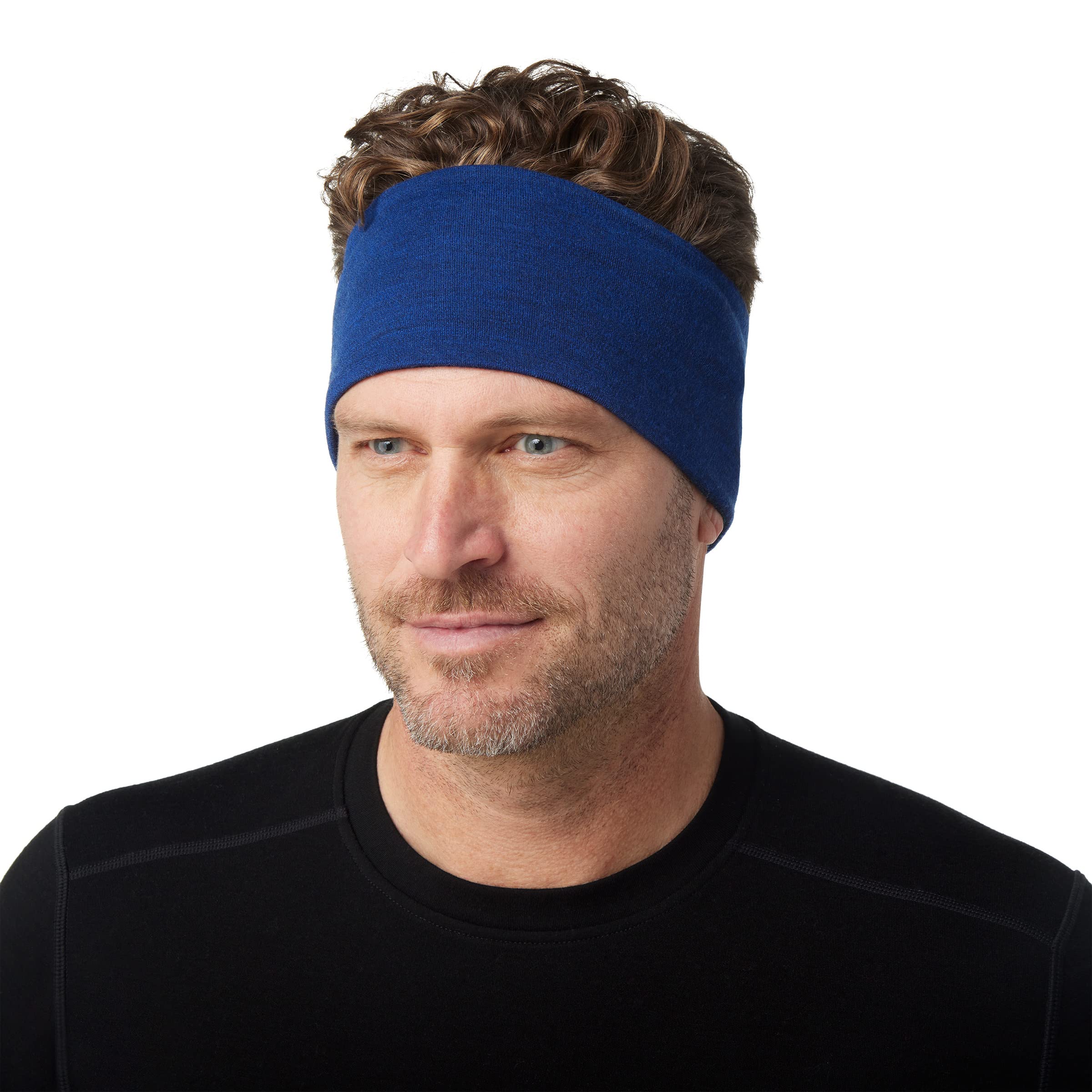 Smartwool Thermal Merino Pattern Reversible Headband | Merino Wool Sweatband For Men and Women, Black Cherry Dot, One Size