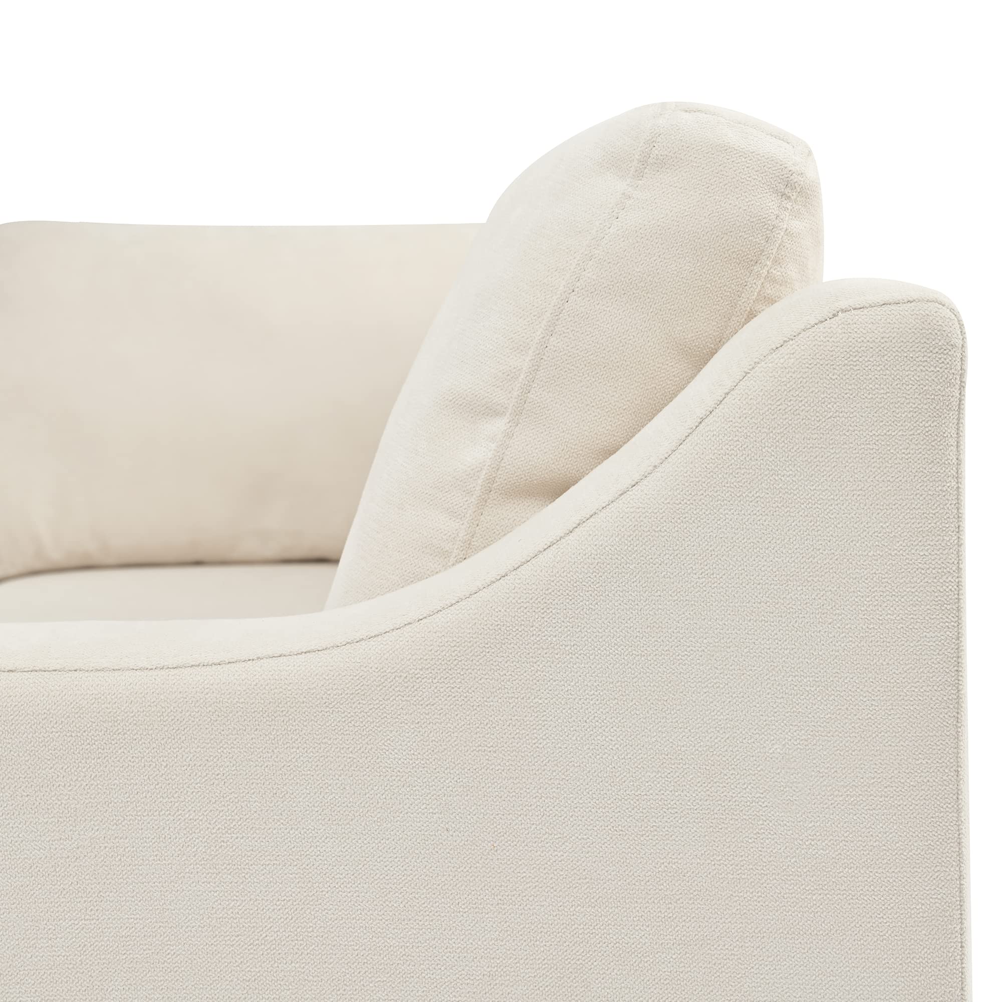 Merax Upholstered U-Shaped Large Sectional Sofa with Thick Seat, 8 Seater, Beige