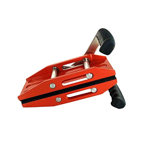 TECHTONGDA Double Handed Carrying Clamp Glass Gripper Stone Ceramic Panel Carrier Plate Lifter Red