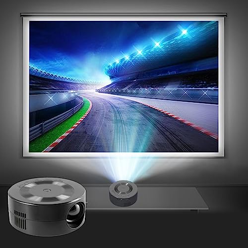 Mini Projector, Portable 1080P HD Projector, Indoor Outdoor Home Movie LED Video Projector, WIFI Movie Projector With USB HDMI Port And Remote Control