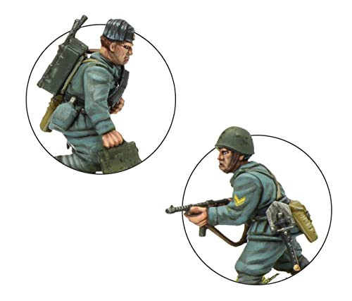 Warlord Bolt Action Italian Army & Blackshirts 1:56 WWII Military Table Top Wargaming Plastic Model Kit Figures 402015801