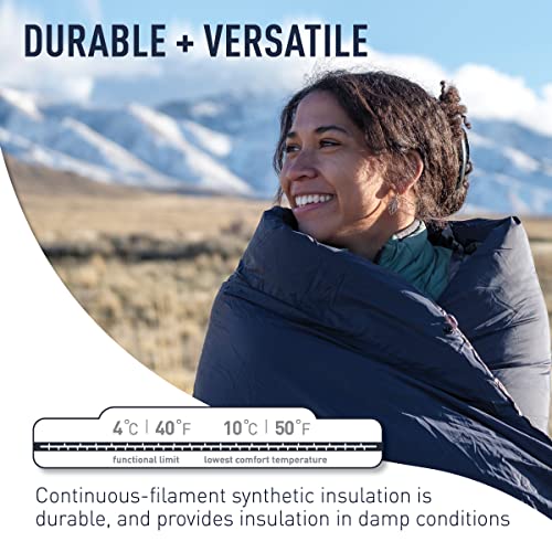 Sea to Summit Glow Synthetic Camping Quilt, 35-Degree, Long